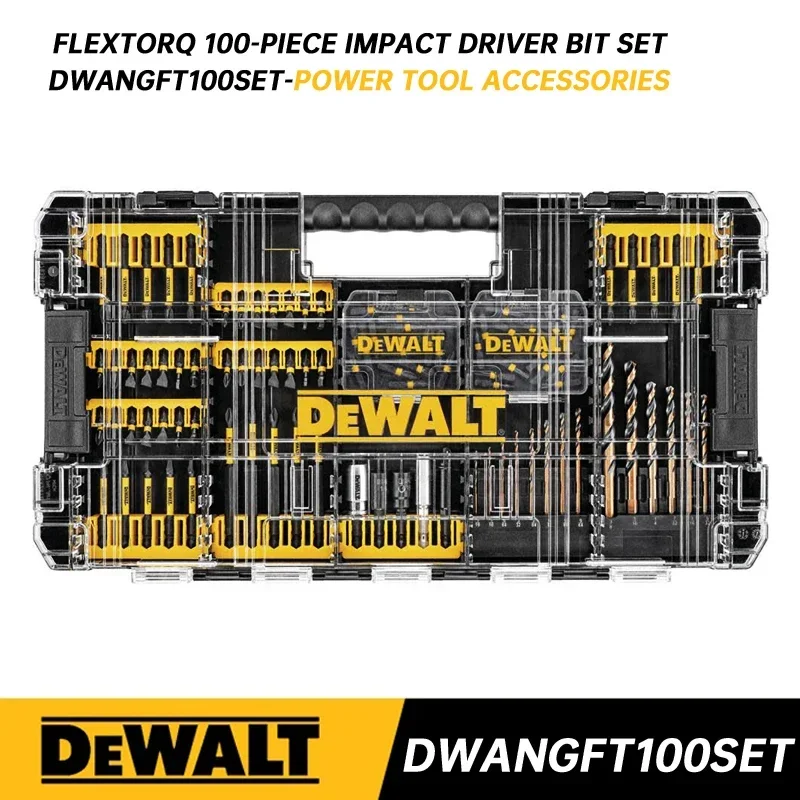 Набор бит DEWALT DWANGFT100SET FlexTorq 100 шт. | AliExpress