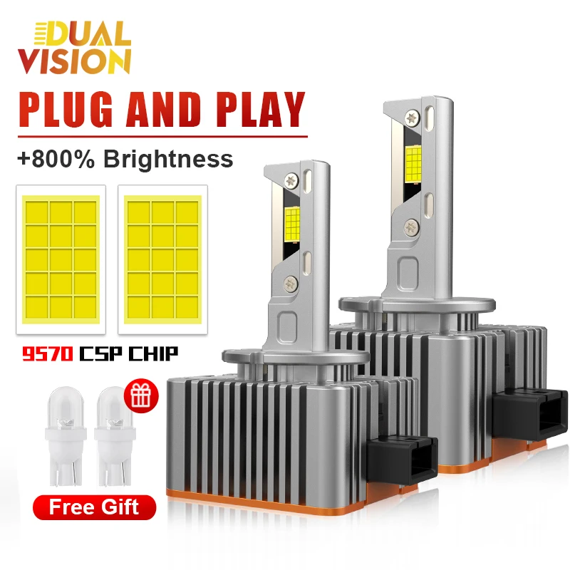 300W D1S D3S светодиодный Автомобильная фара HID D2S D4S D5S Canbus D1R D2R D3R D4R ксеноновая ...