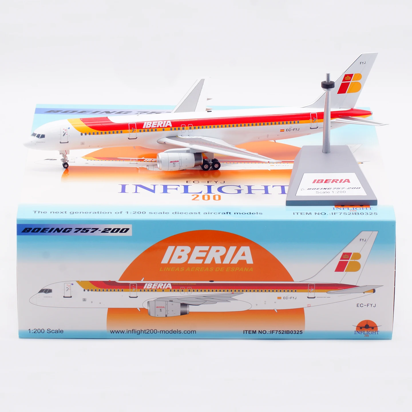 Коллекционная модель самолета DBwings Boeing B757-200 1:200 | AliExpress