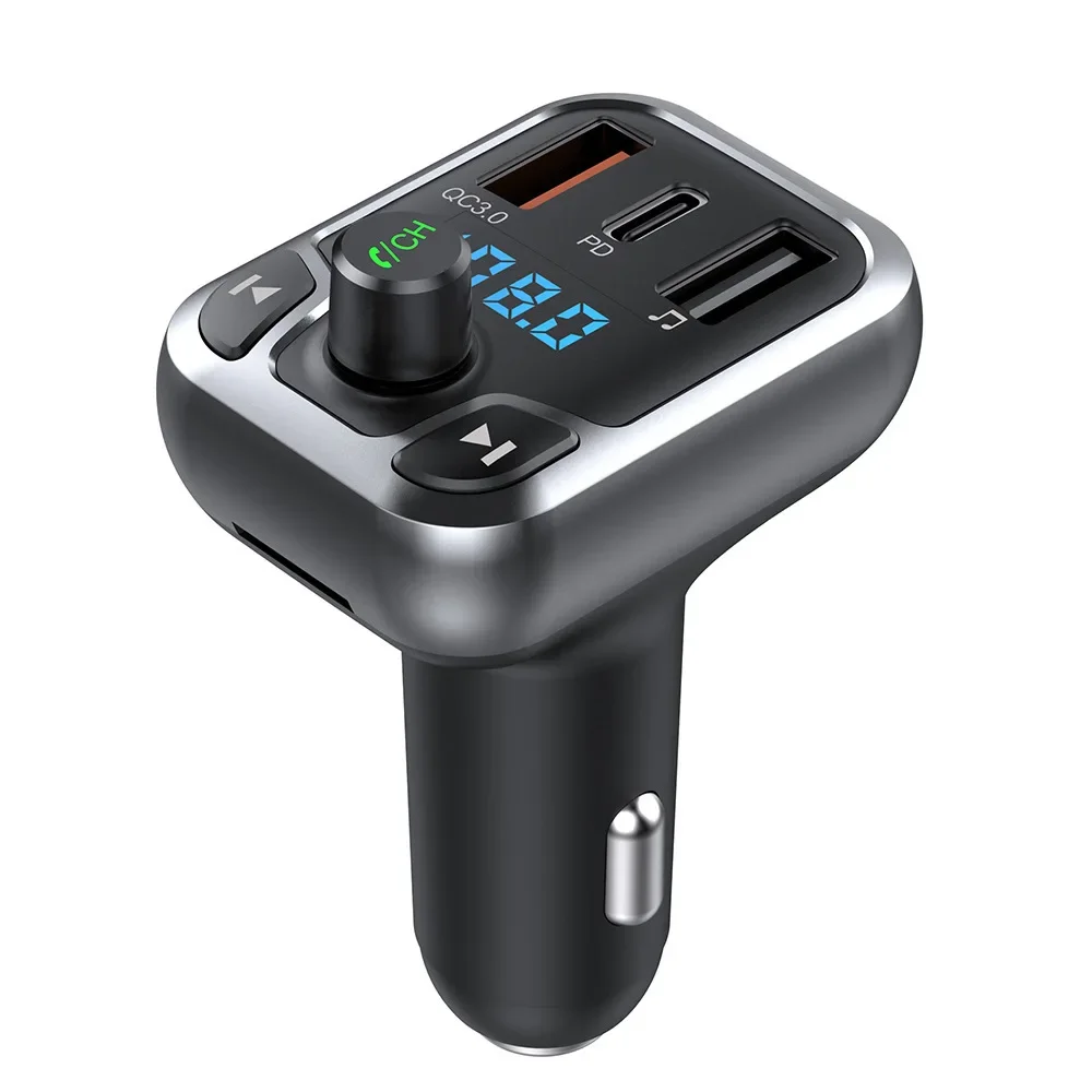 Универсальный автомобильный MP3-плеер T68, Bluetooth, громкая связь, FM-карта/USB, качество ...