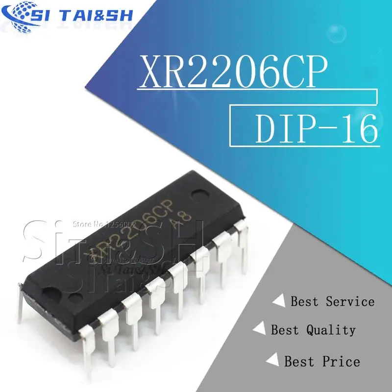 1ШТ XR2206CP DIP16 XR2206 DIP 2206CP DIP-16 новая и оригинальная ...