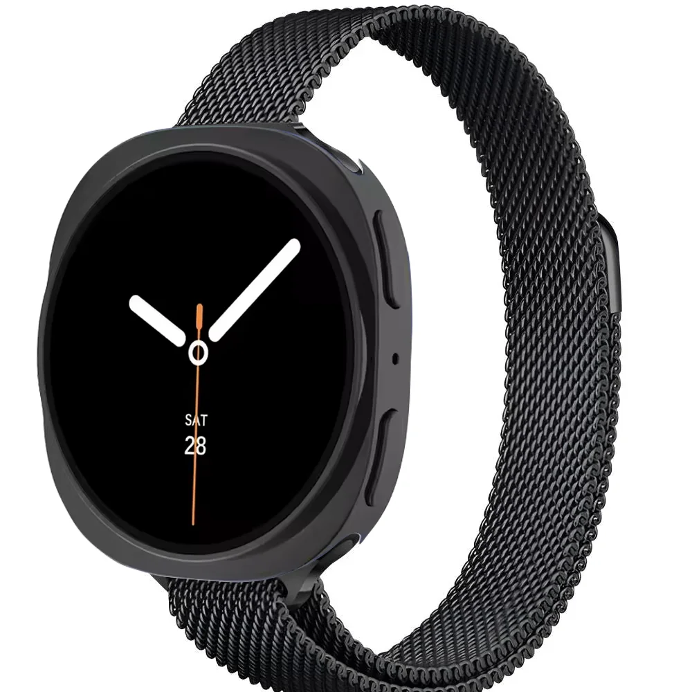 Металлический ремешок для Samsung Galaxy Watch 8 | AliExpress