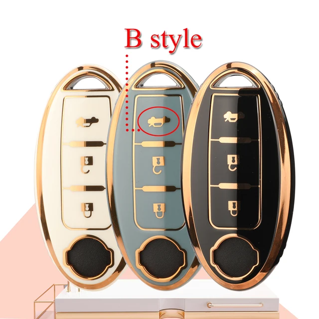 Мягкий Чехол Из ТПУ Для Ключей Nissan Versa, Maxima, Altima, Rogue ...