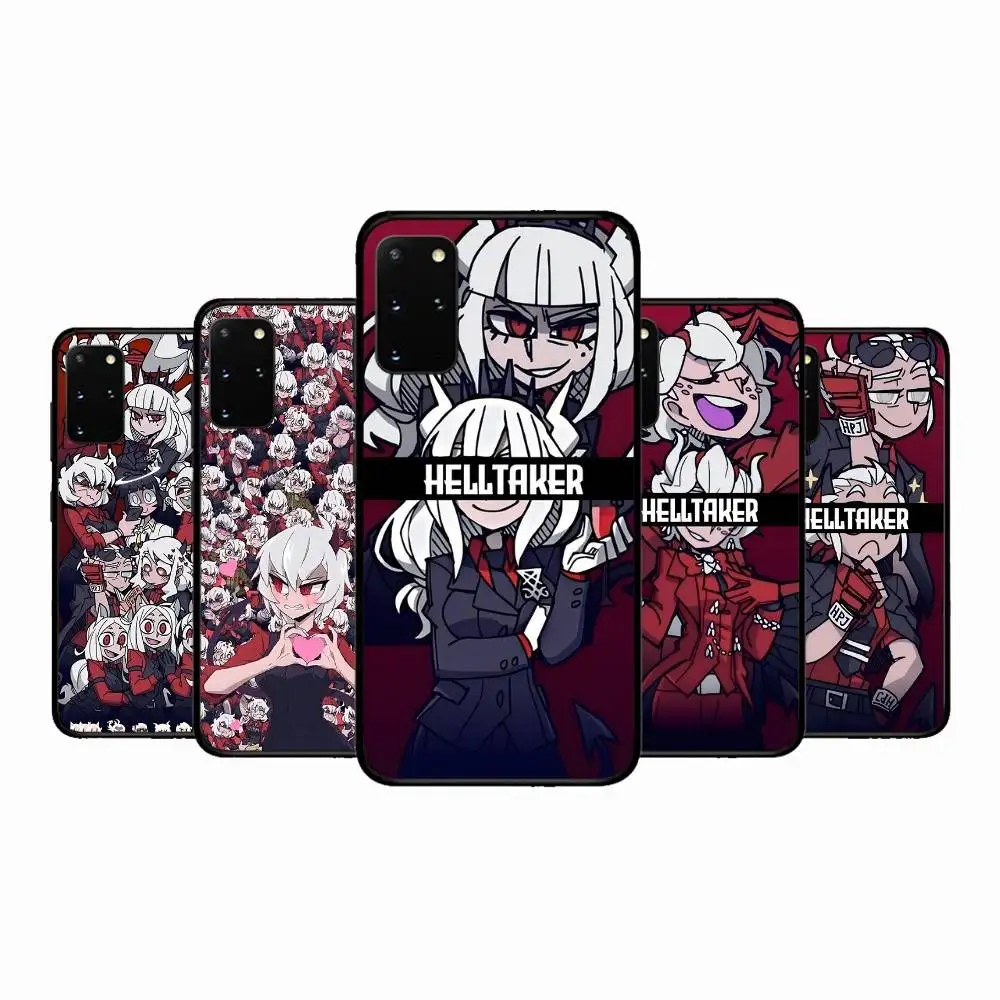 Classic love game H-Helltaker Phone Case For Samsung S 9 10 20 21 22 23 ...