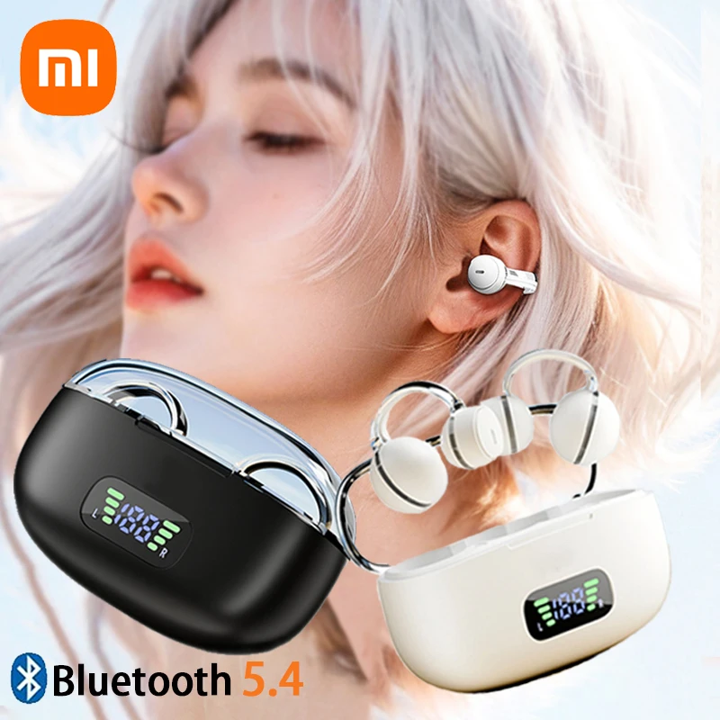 Беспроводные наушники Xiaomi с зажимом для ушей ENC | AliExpress