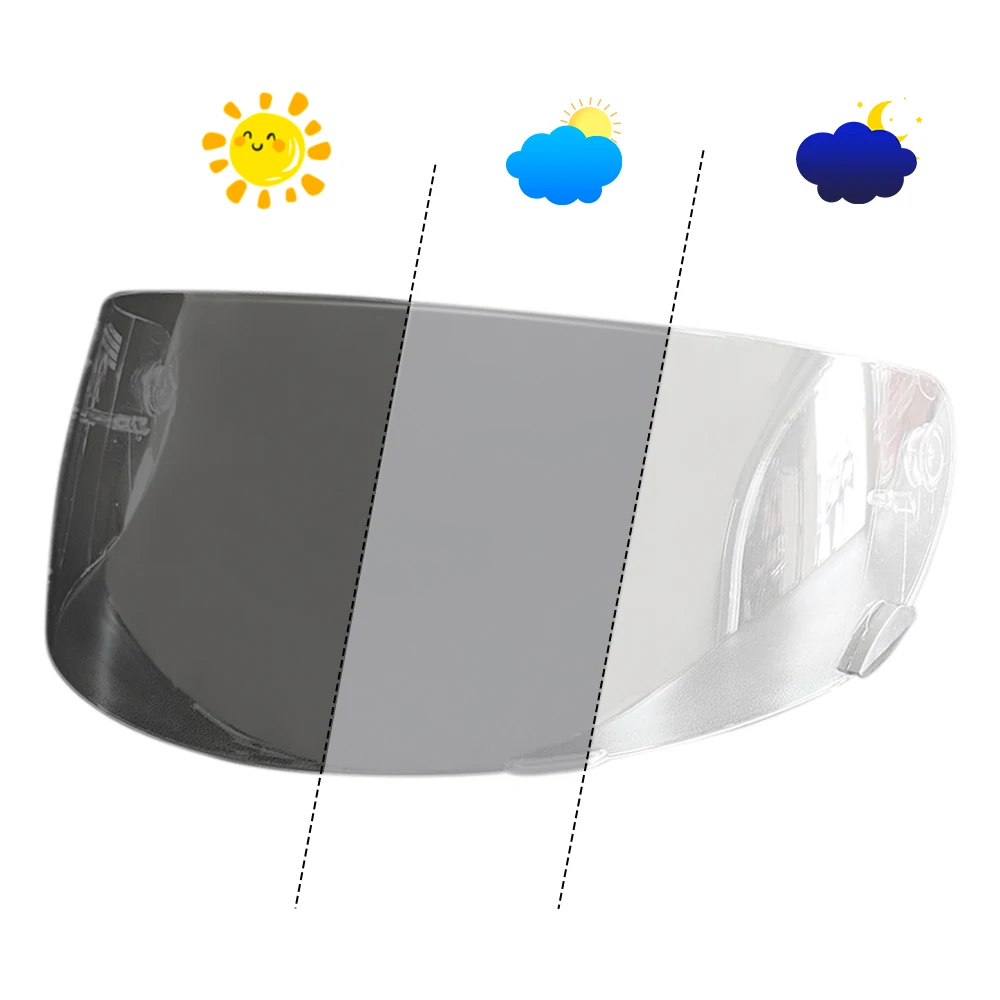 Фотохромный козырек на шлем с защитой от УФ-лучей | AliExpress
