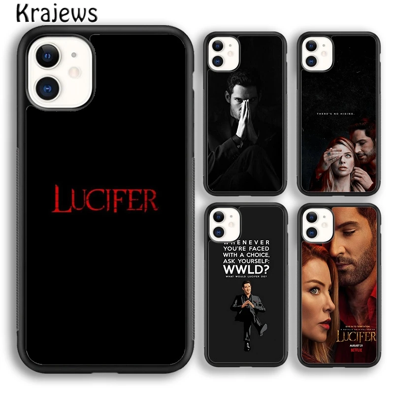 Krajews American TV Lucifer soft Phone Case Cover For iPhone 16 15 14 ...