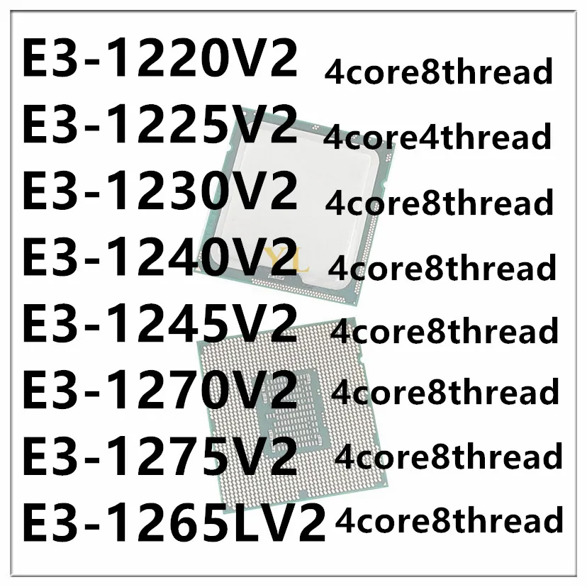 1 шт. E3-1220V2 E3-1225V2 E3-1230V2 E3-1240V2 E3-1245V2 E3-1270V2 E3 ...