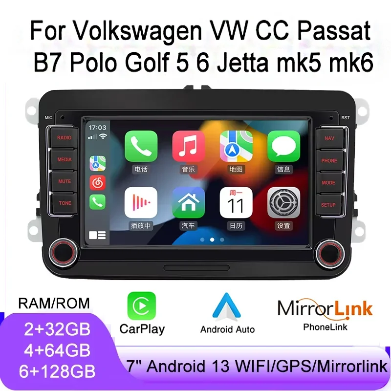 7-дюймовый автомобильный плеер Mirrorlink FM WIFI GPS RDS ...