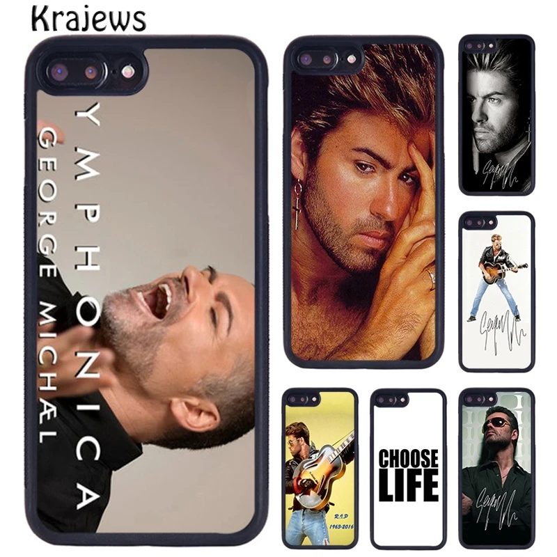 Krajews George Michael Handsome Singer phone Case For iPhone 16 15 14 ...