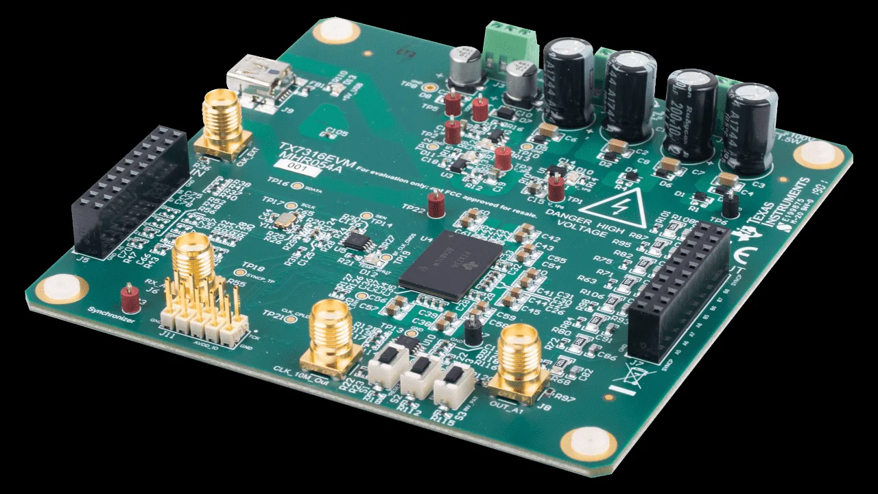 Модуль оценки передатчика TX7316EVM RF Development Tools TX7316 16 ...
