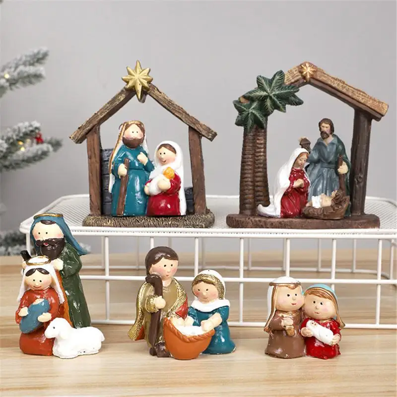 Classic Holy Family Figurine Statue Holy Family Jesus Christ Figurine ...
