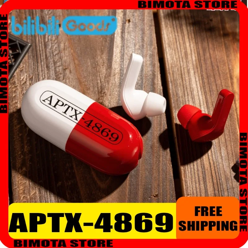 Наушники-вкладыши BILIBILIGOODS Detective Conan APTX-4869 | AliExpress