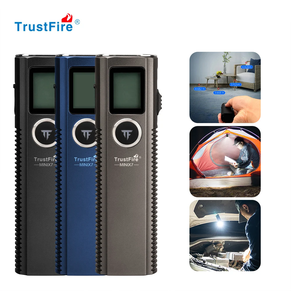 Trustfire MINIX7 Лазерный дальномер фонарик | AliExpress
