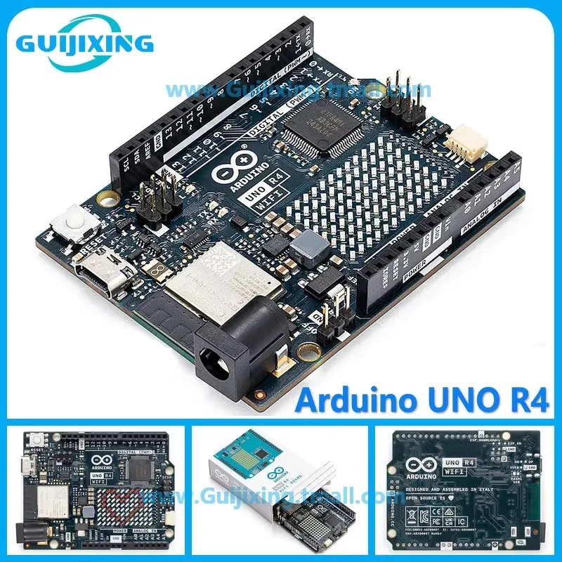 Spot Arduino UNO R4 WIFI ABX00087 Светодиодная матрица RenesasRA4M1 | AliExpress