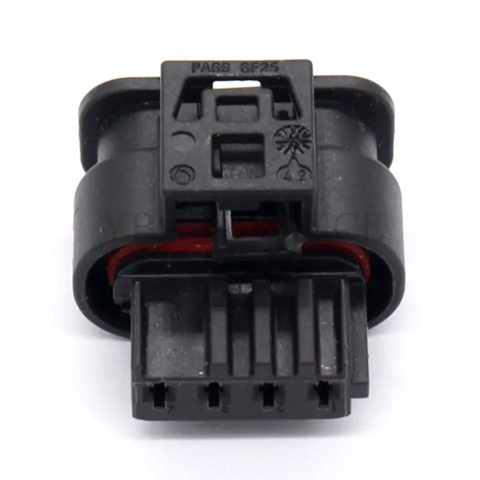 A0285452726 черный PA66 GF15 водонепроницаемый 4-контактный гнездовой ...