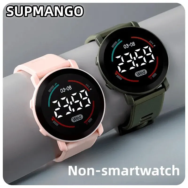 Смарт-часы SUPMANGO, будильник, хронограф, секундомер, цвета в ...