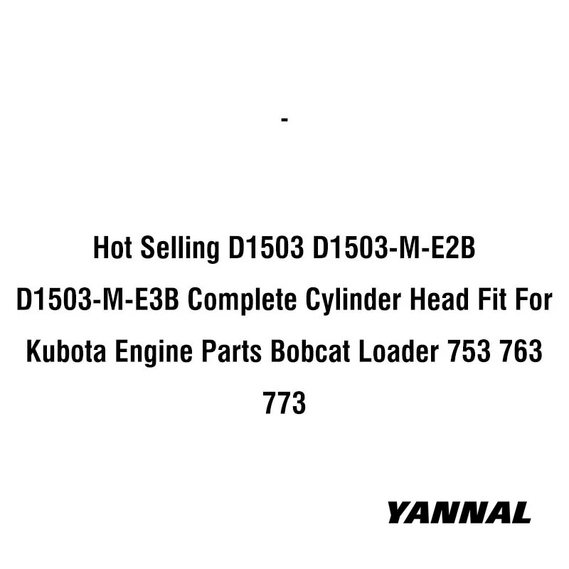 Лидер продаж D1503 D1503-M-E2B D1503-M-E3B полная головка блока цилиндров подходит для деталей ...