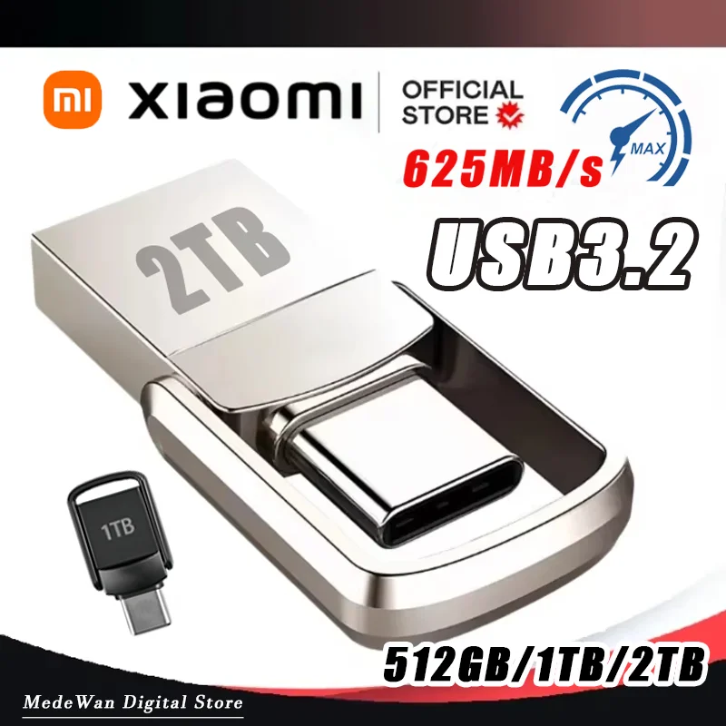 USB флэш-накопитель Xiaomi 2TB | AliExpress