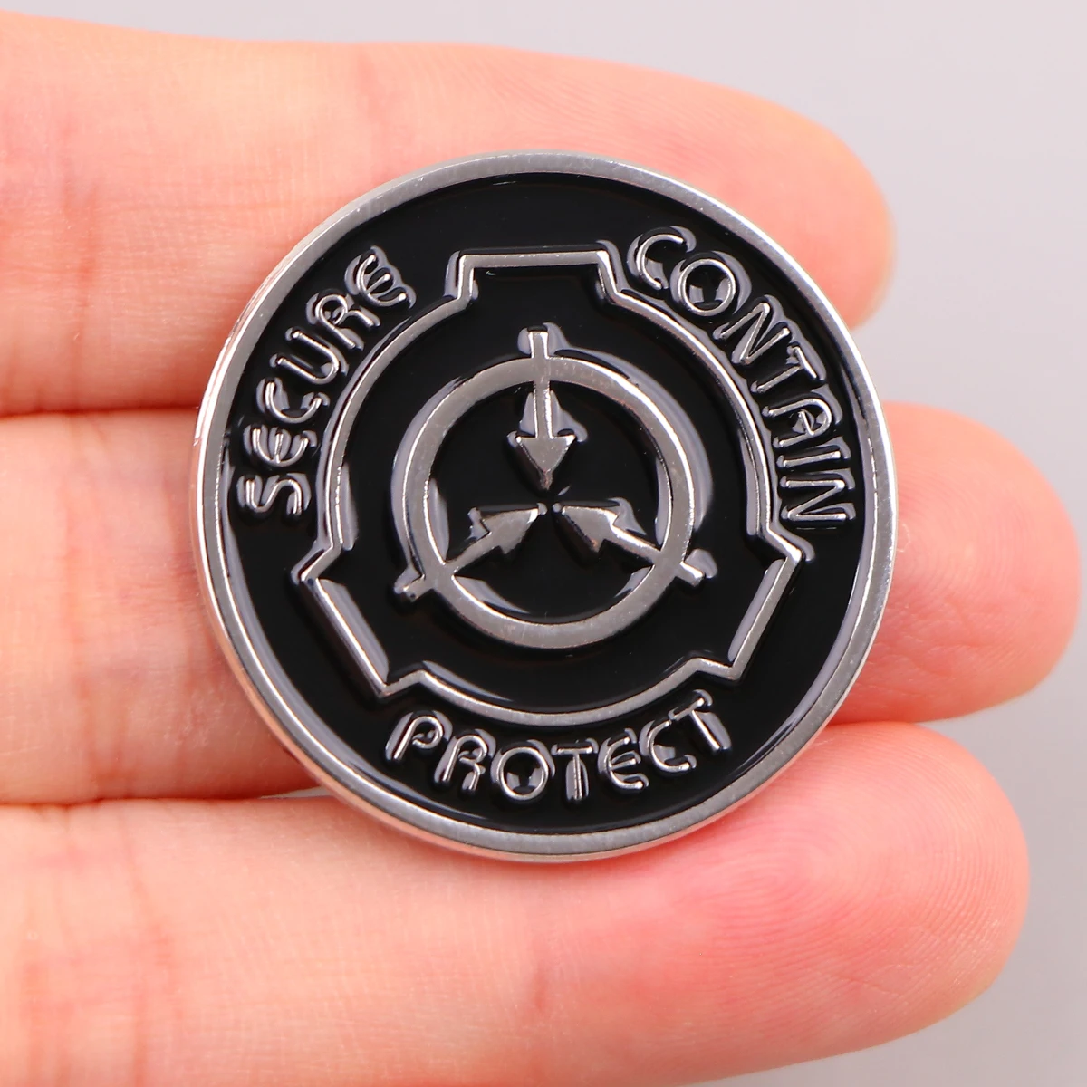 Эмалированные булавки SCP Sign в ассортименте | AliExpress