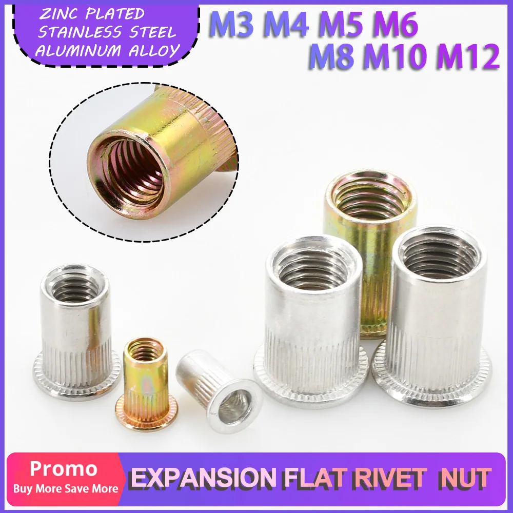 Алюминиевая гайка M3 M4 M5 M6 M8 M10 M12 | AliExpress