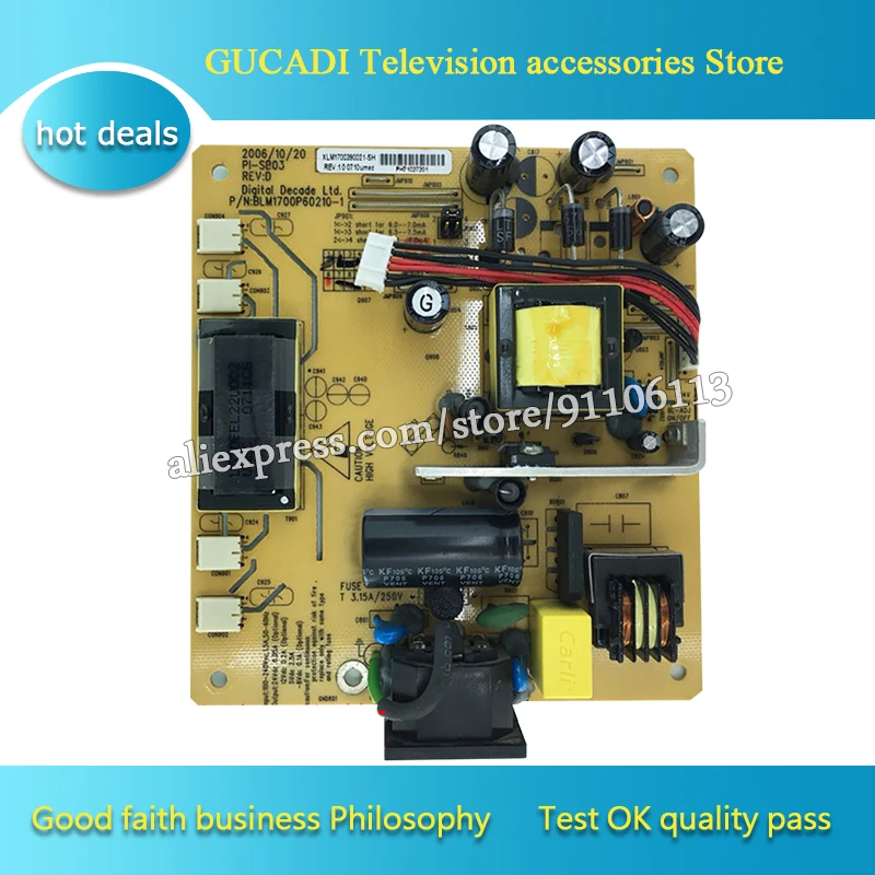 For VA903B VA703M VA703B PI-SB03 BLM1700P60210-1= BLM1700P60210-2 6 line Power board high ...