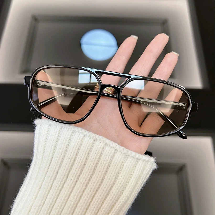 Пластиковые квадратные солнцезащитные очки Gafas De Sol | AliExpress