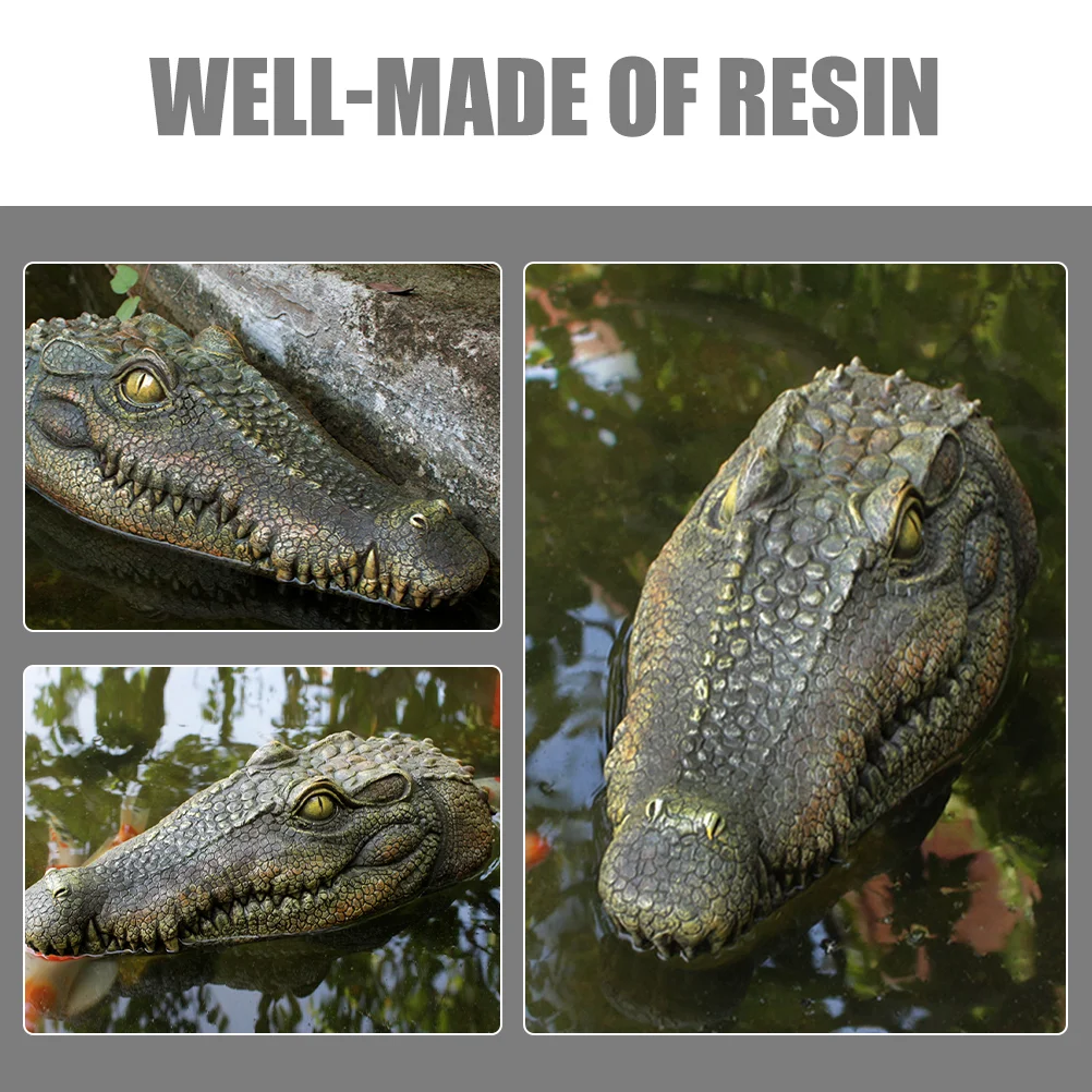 Statues Tabletop Animal Figurine Pool Resin Aquarium Ornament Simulated ...