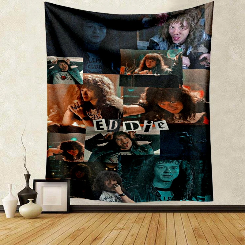 Eddie Munson Stranger Things Tapestry Wall Hanging Wall Tapestry 1 ...