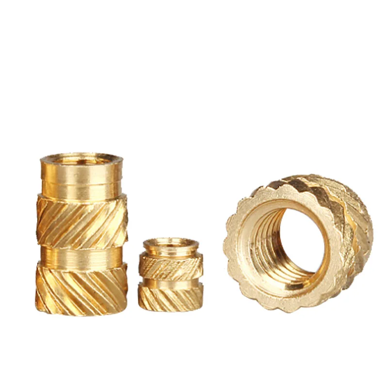 Insert Brass Hot Melt Inset Nuts Heating Molding Copper Thread Inserts ...