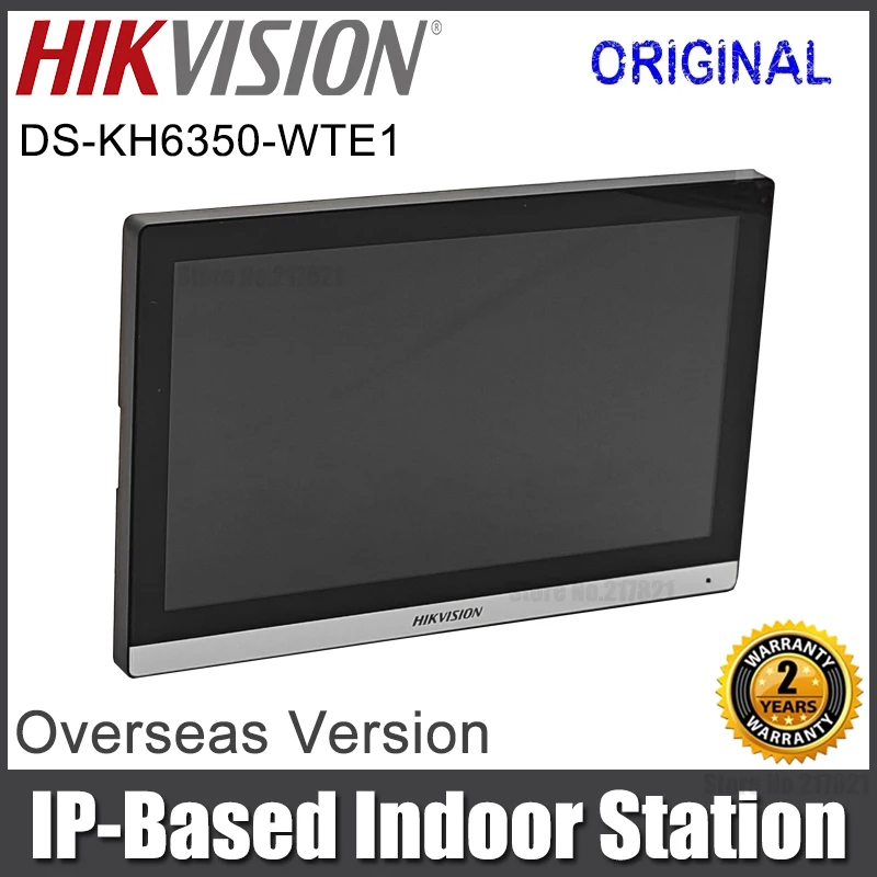 Hikvision DS-KH6350-WTE1 7-дюймовый беспроводной видеодомофон | AliExpress
