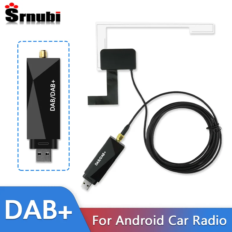 Универсальная DAB + антенна с USB-адаптером для европейского ...