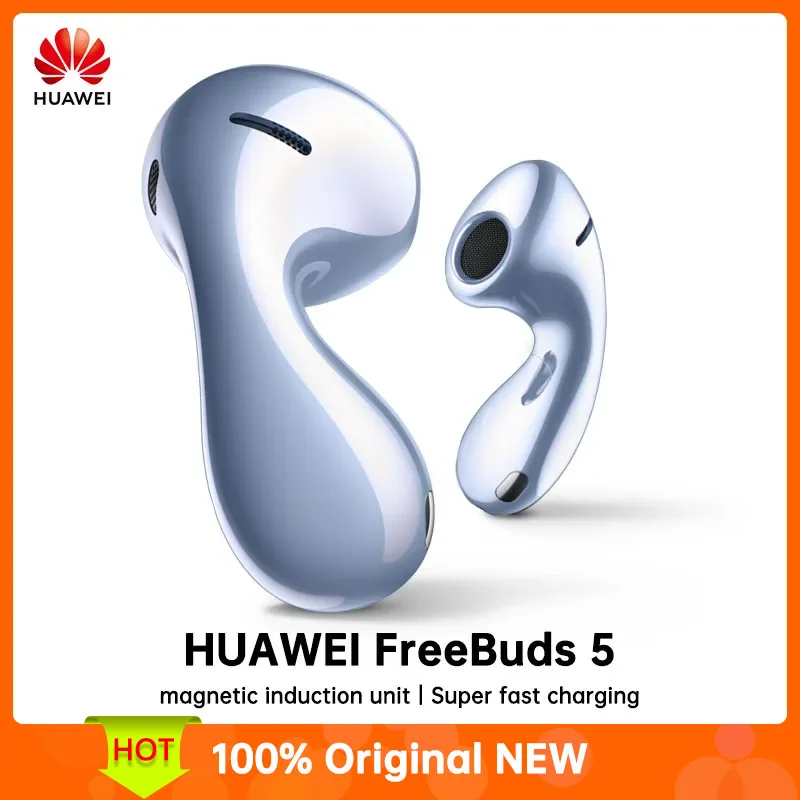 Наушники-вкладыши Huawei FreeBuds 5, TWS, Bluetooth, шумоподавление ...