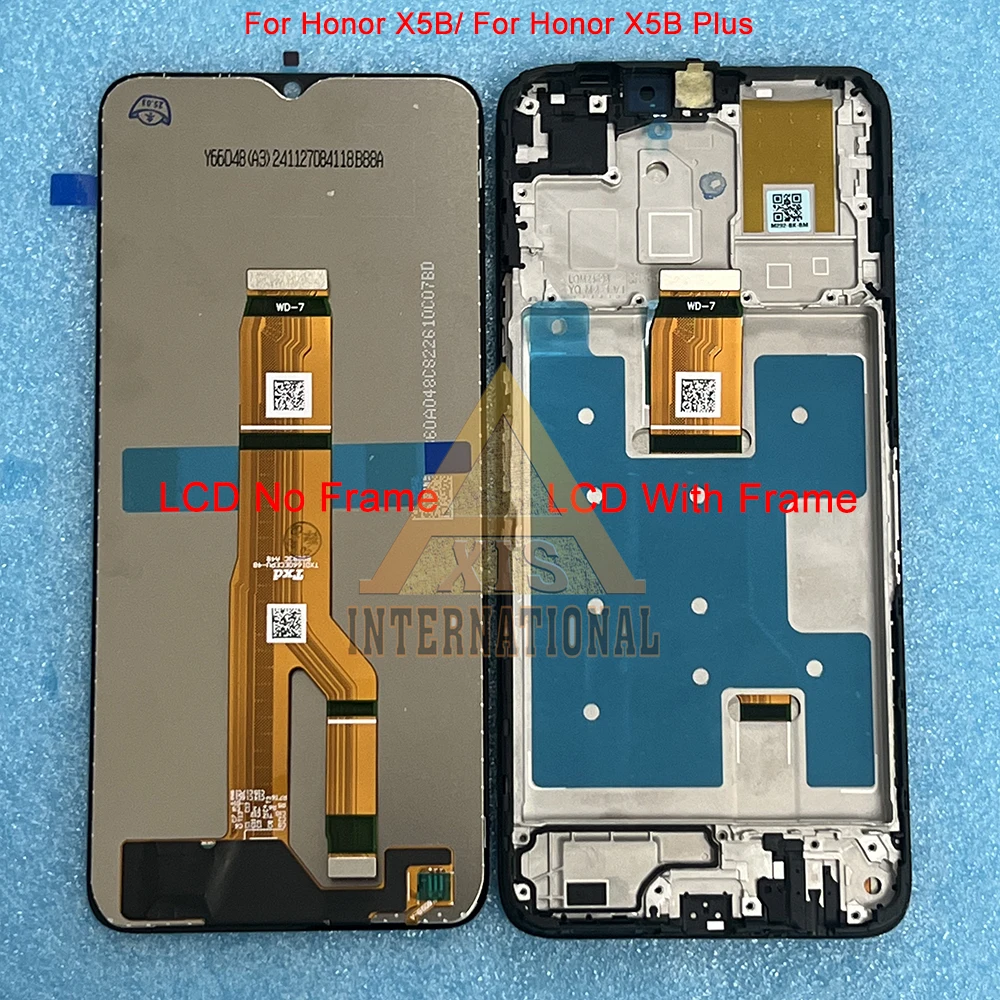 Оригинальный 6,56-дюймовый ЖК-экран для Honor X5B X5BPlus, сенсорная панель, дигитайзер для ...