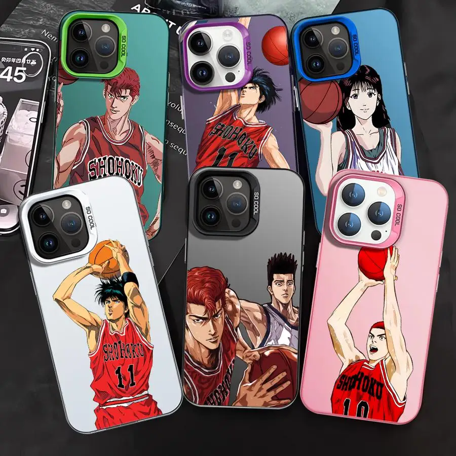 Slam Dunk Hanamichi Phone Case for Apple iPhone 15 Plus X 12 Pro 11 Pro ...