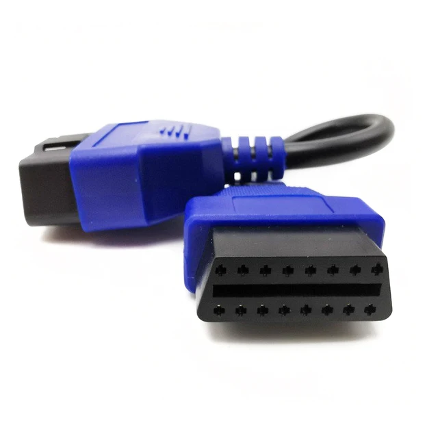 Лучший автомобильный удлинитель OBD2, 16-контактный OBDII OBD 2 EOBD ...