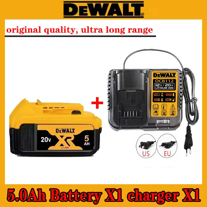 Литий-ионный аккумулятор DEWALT 5000 мАч DCB203 18 В 20 В MAX DCB206 DCB205 DCB200 DEWALT ...