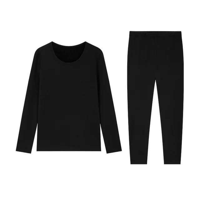 Semir Warm Underwear Men Winter Round Neck Long Sleeve Undercoat Solid Comfortable Pants Couple Set AliExpress