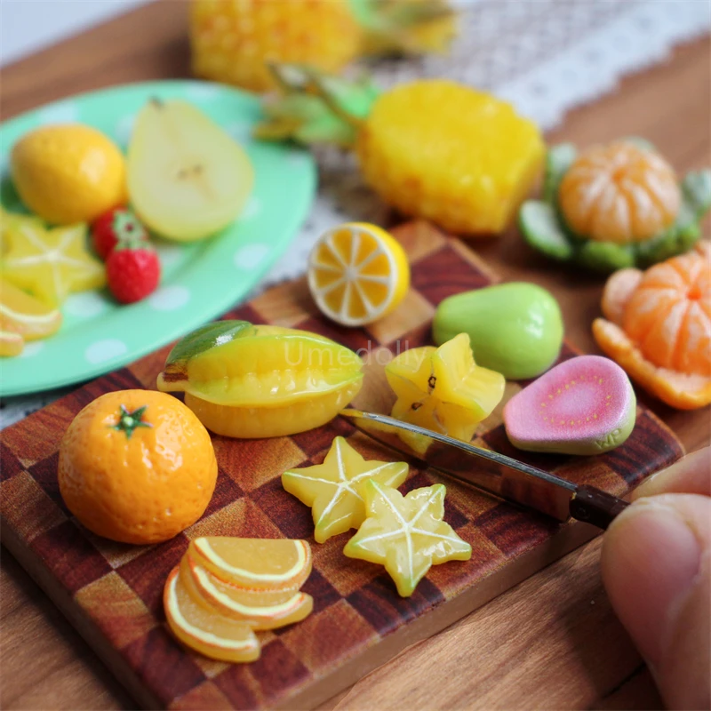 Миниатюрные фрукты для кукольного домика Umedolly 1/6 | AliExpress