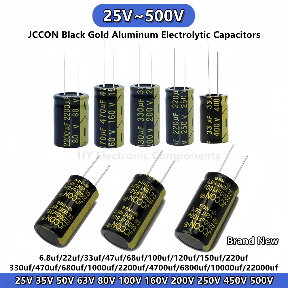 25v 35v 50v 63v 80V 100v 160v 200v 250v 400v 450v 500v 6.8uf 22uf 33uf 47uf 68uf 100uf 120uf ...