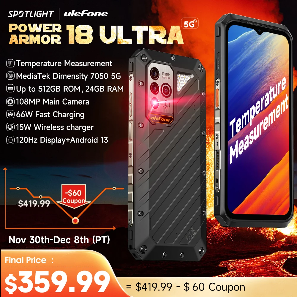 Ulefone Power Armor 18 Ultra - Full phone specifications