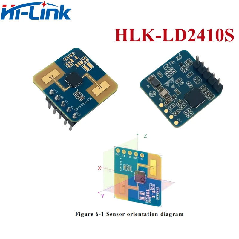 Радарный модуль датчика состояния человека Hi-Link HLK-LD2410B LD2410C ...