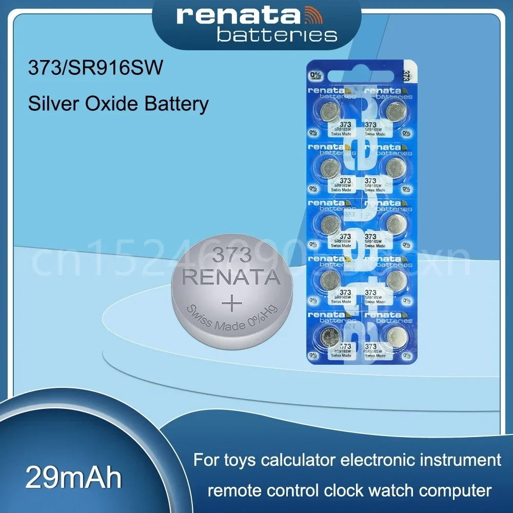 Аккумулятор Renata 373 SR916SW | AliExpress