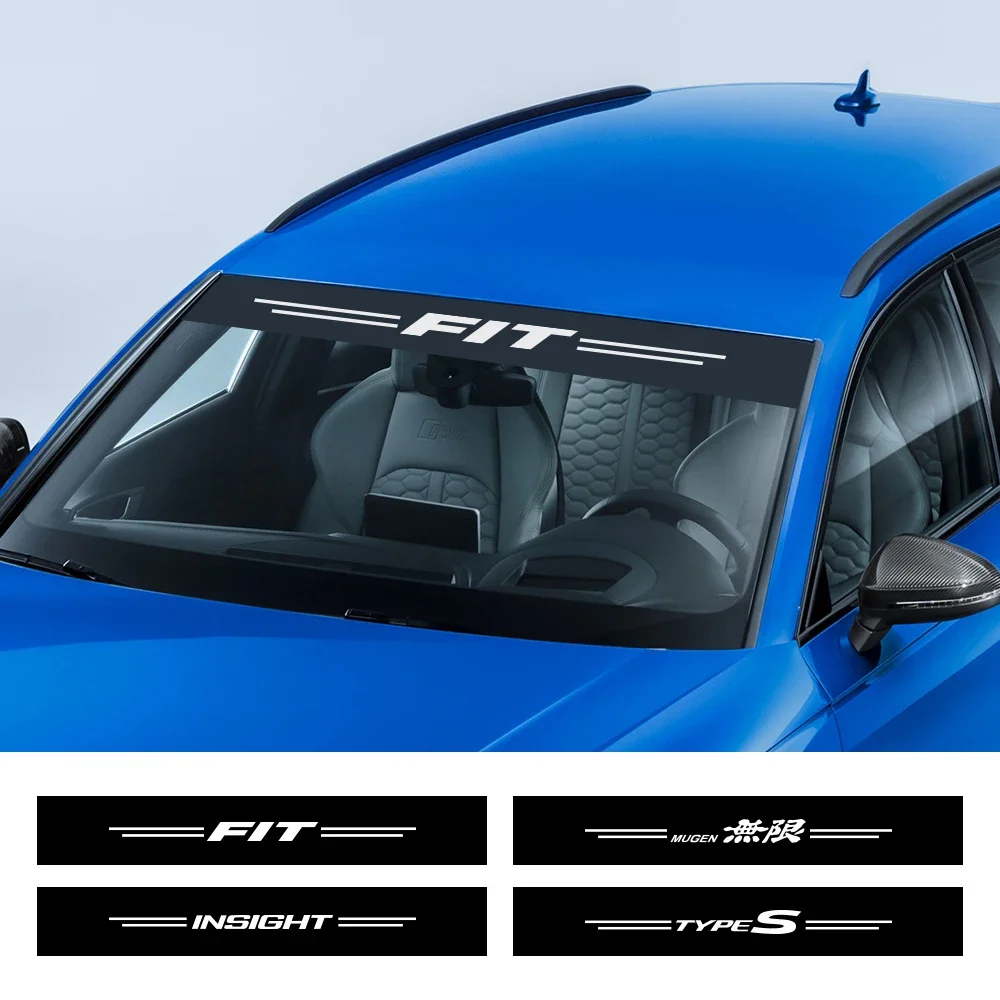 Наклейки на лобовое стекло для Honda Fit Odyssey City FIT | AliExpress