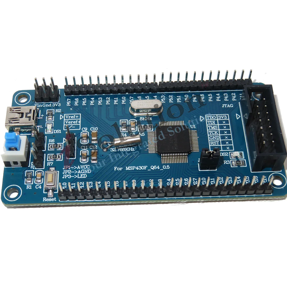 Программатор MSP430F247 MSP430F MSP430, макетная плата, обучающая плата ...