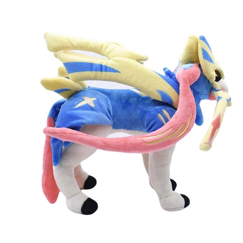 Pokemon Sword Shield Series Plush Toy Anime Figures Zacian Zamazenta ...
