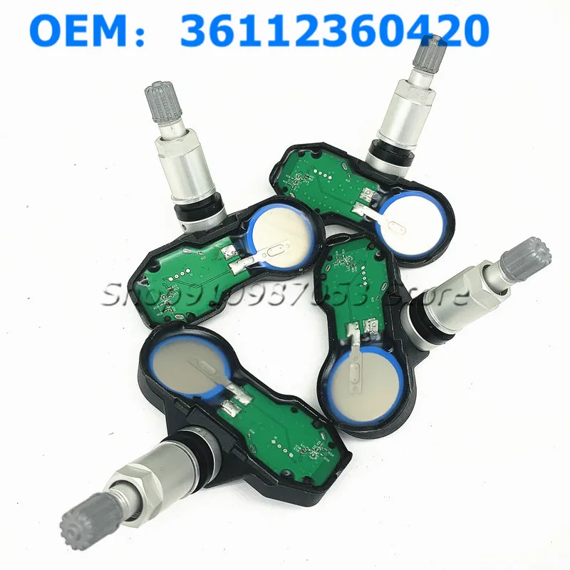 4 шт., датчик давления в шинах для BMW 3er 5er 7er M3 M5 36112360420 ...