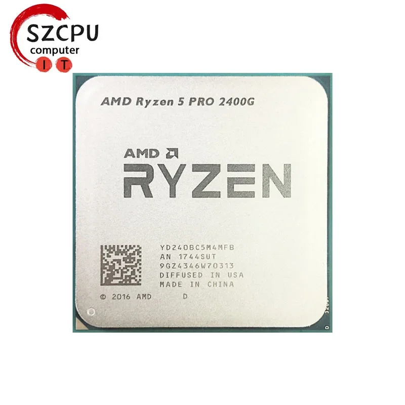 AMD Ryzen 5 PRO 2400G R5 PRO 2400G R5 2400G 3,6 ГГц четырехъядерный ...