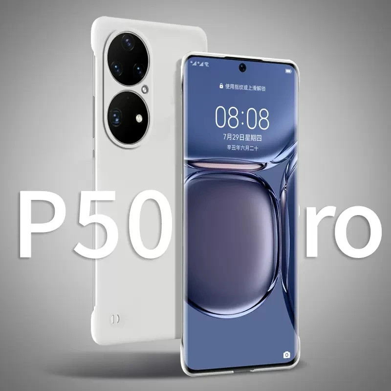 Твердый жесткий чехол-накладка карамельных цветов для Huawei P50 Pro Coque p50Pro ...