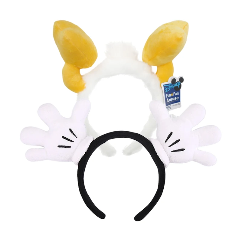 Плюшевая Повязка Для Волос С Микки Дональдом Даком Диснея | AliExpress
